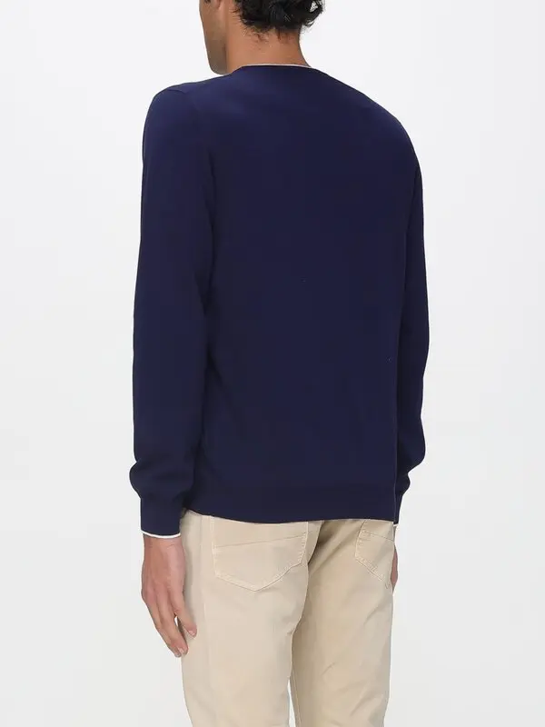 FAY Crew Neck Sweater - Blue