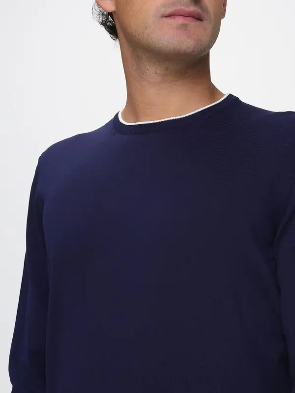 FAY Crew Neck Sweater - Blue