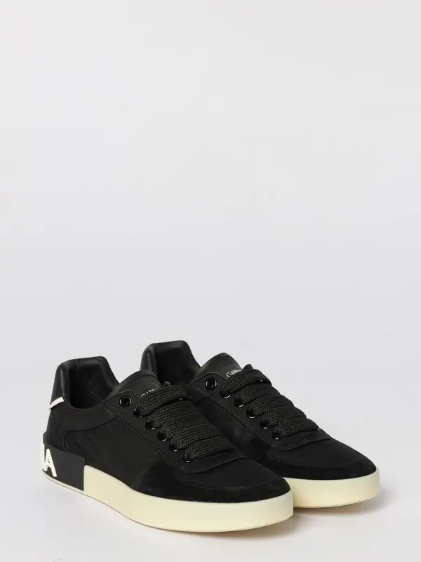 Dolce & Gabbana Low Top Sneakers - Black