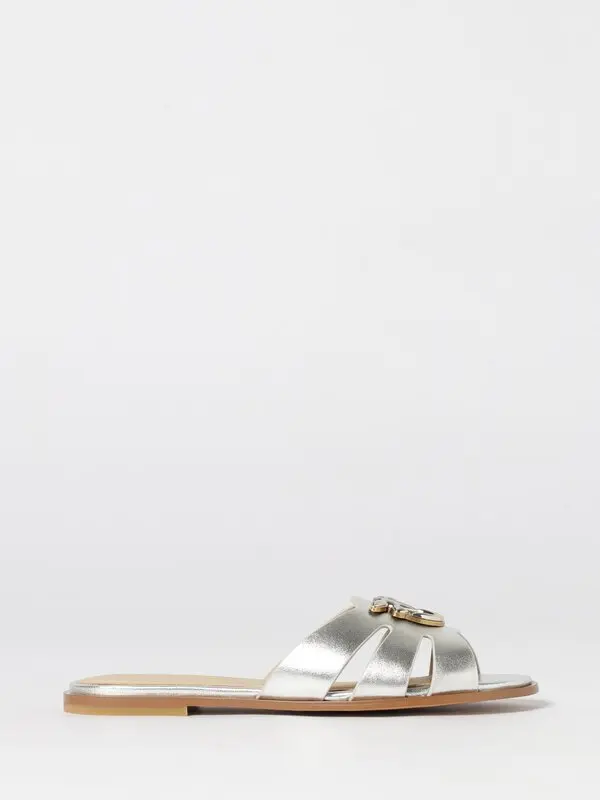 Pinko Heeled Sandal - Silver