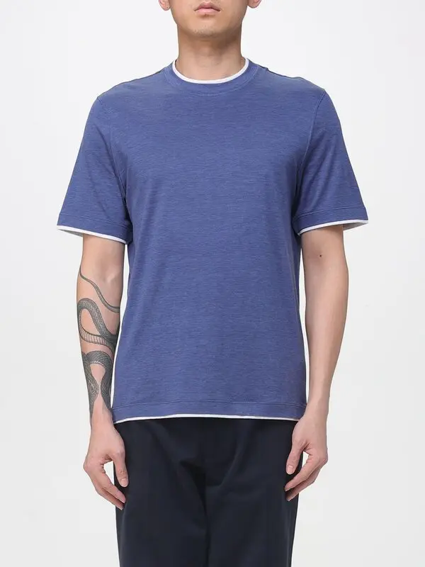 Brunello Cucinelli T-shirt - Blue