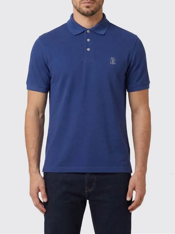 Brunello Cucinelli Polo Shirt - Grey