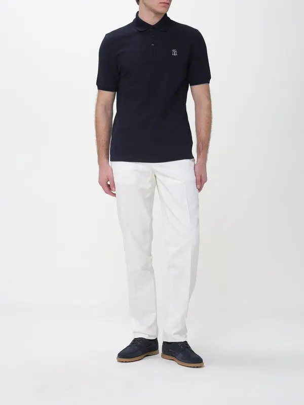 Brunello Cucinelli Polo Shirt - Navy