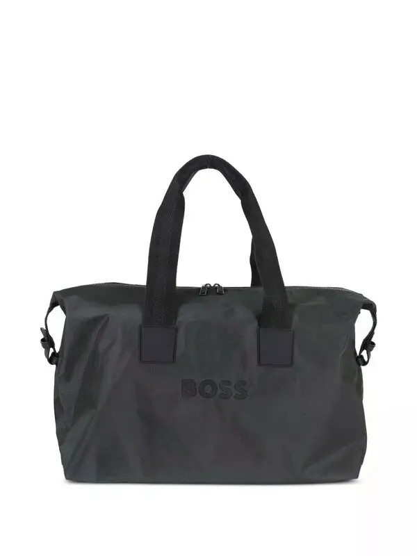 BOSS Logo-lettering Luggage - Green