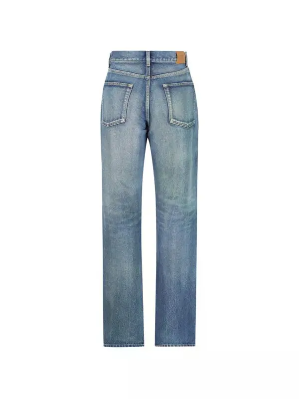 Saint Laurent Buttoned Jeans