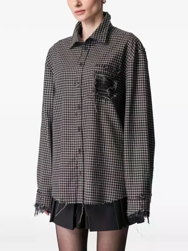 ARTICLE TEN Check-pattern Shirt
