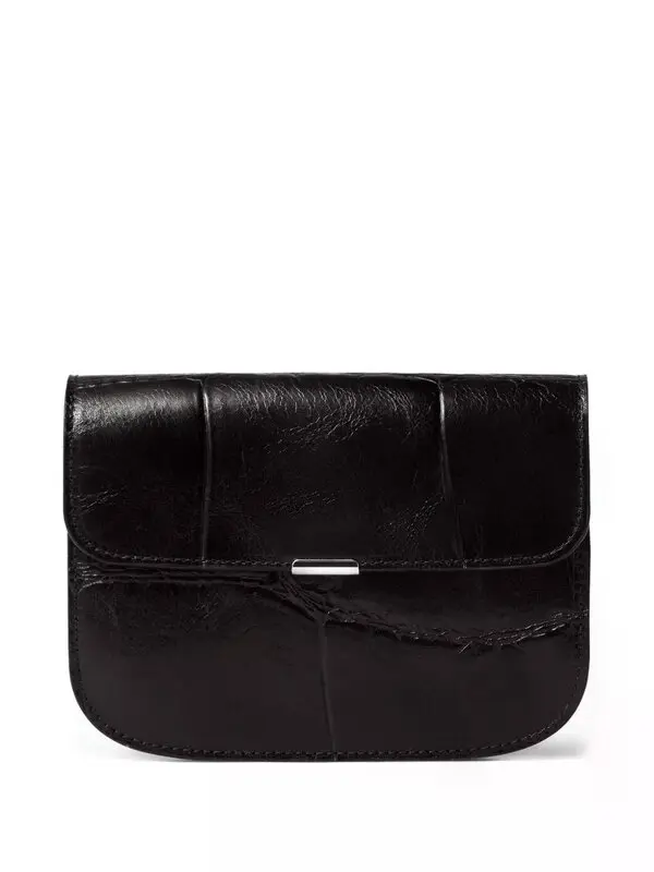 LEMAIRE Embossed Wallet - Black