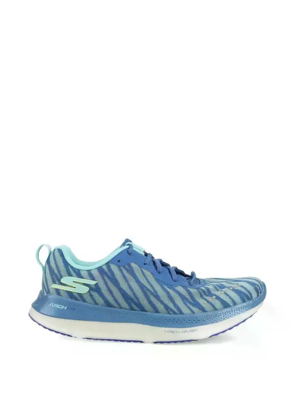 Sketchers Go Run Razor Excess 2 Zebra-stripe Sneakers
