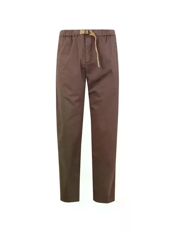WHITE SAND Pocket Drawstring Trousers