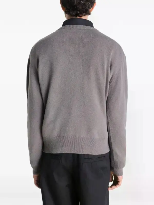 LEMAIRE Crew-neck Sweater - Grey