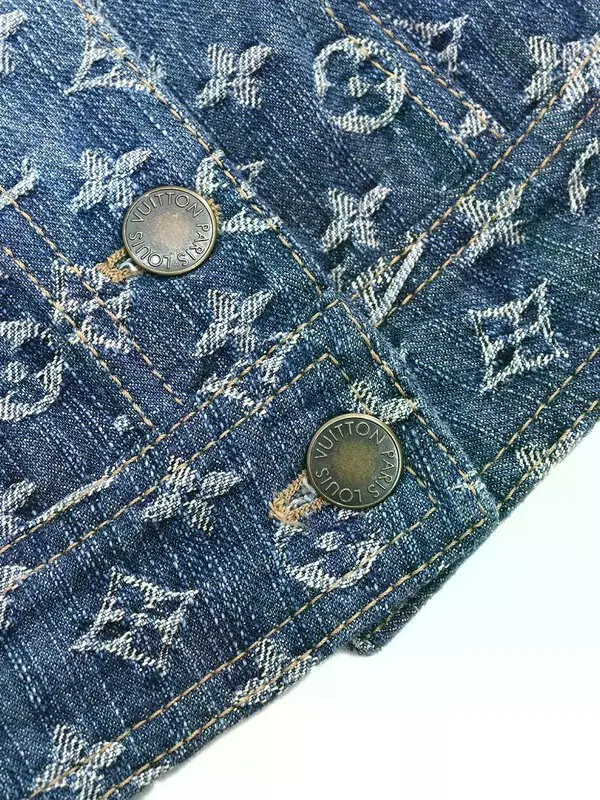 LOUIS VUITTON 2010s Monogram Denim Jacket