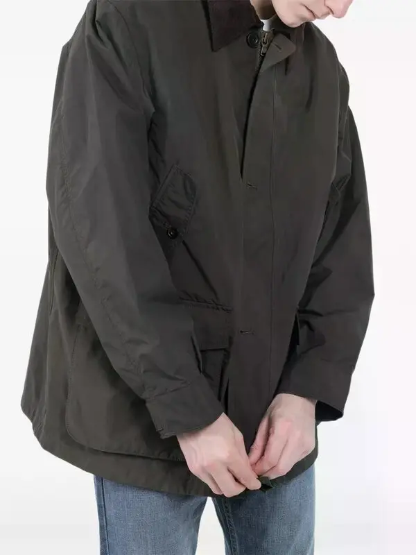 Nanamica Hooded Jacket With Corduroy Collar