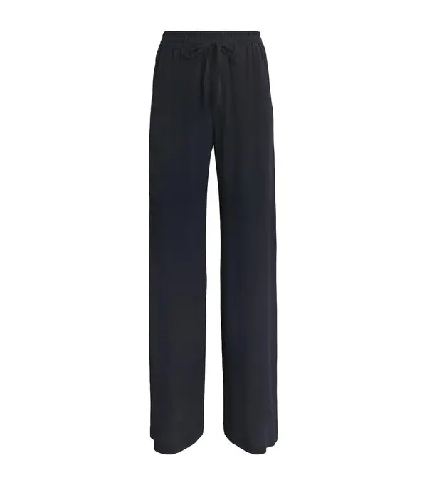 NOMADISSEM Shirred Silk Trousers