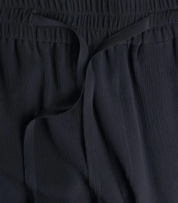 NOMADISSEM Shirred Silk Trousers