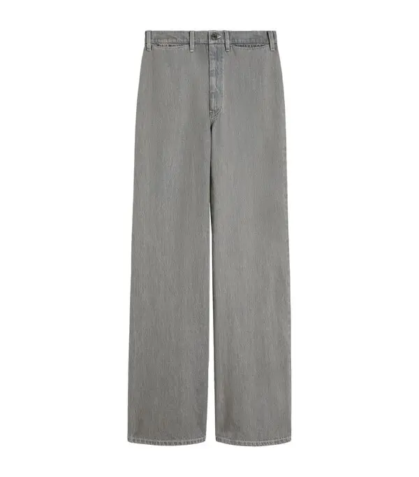 Max Mara Straight Leg Jeans - Black