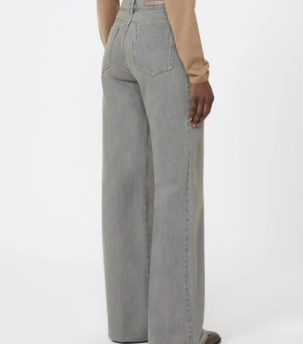 Max Mara Straight Leg Jeans - Black