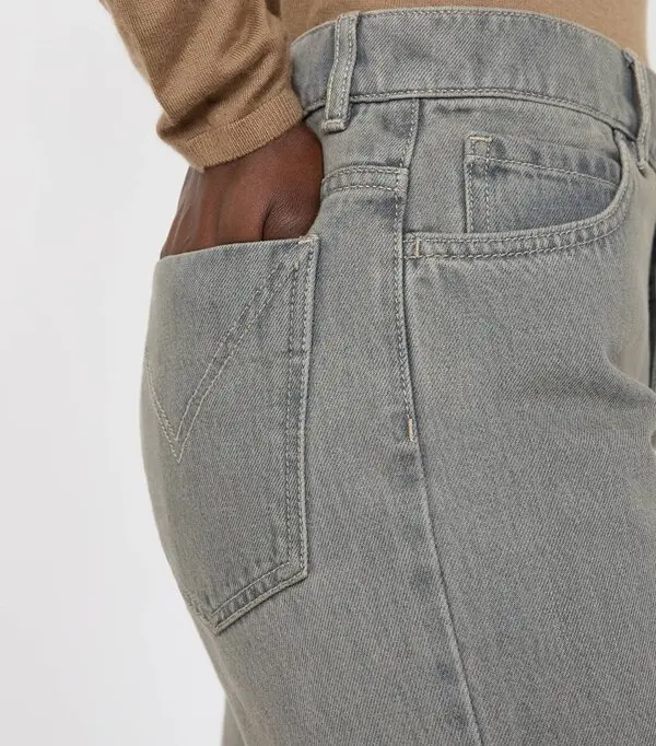 Max Mara Straight Leg Jeans - Black