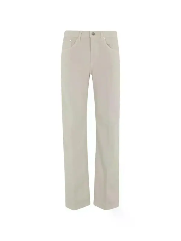DONDUP Five-pocket Straight Leg Jeans