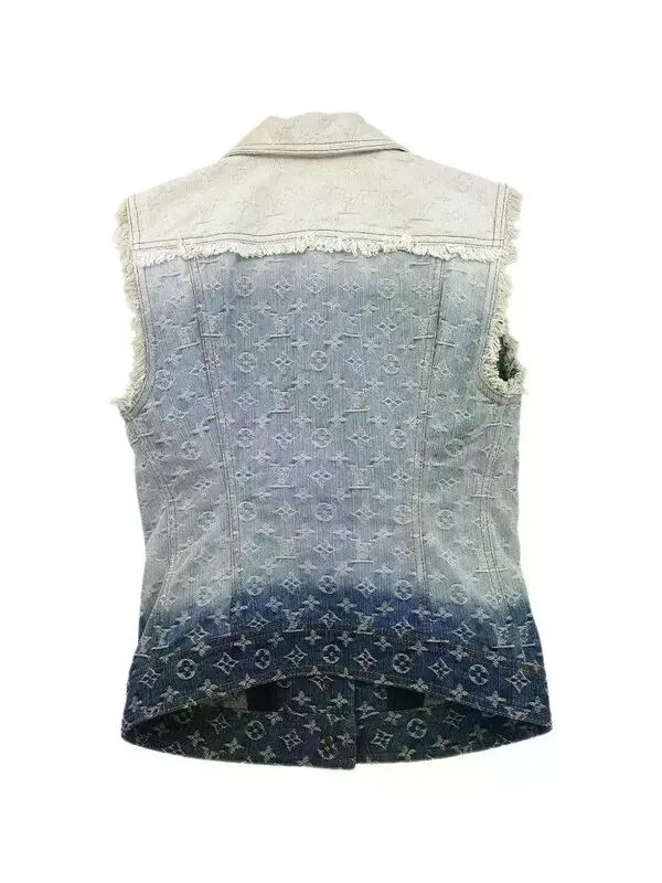 LOUIS VUITTON 2010s Monogram Denim Jacket