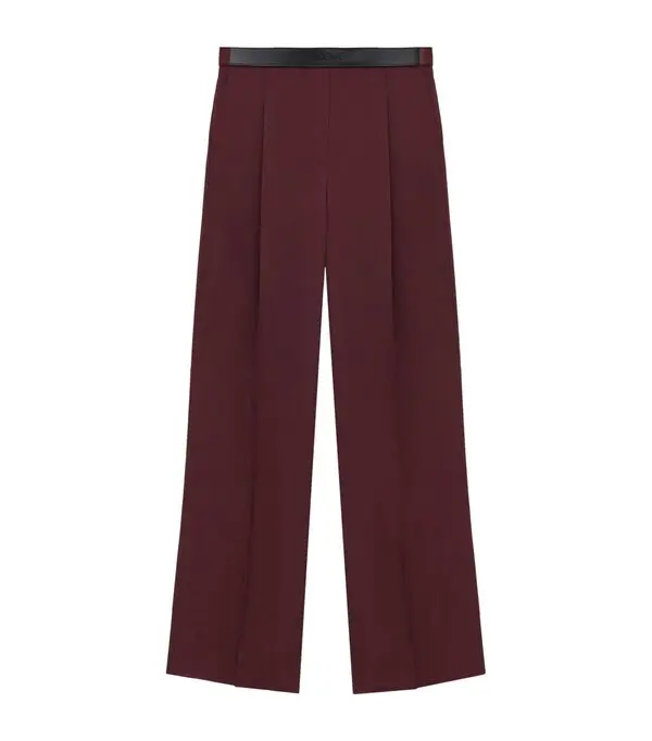 Loewe Silk Wide-leg Trousers