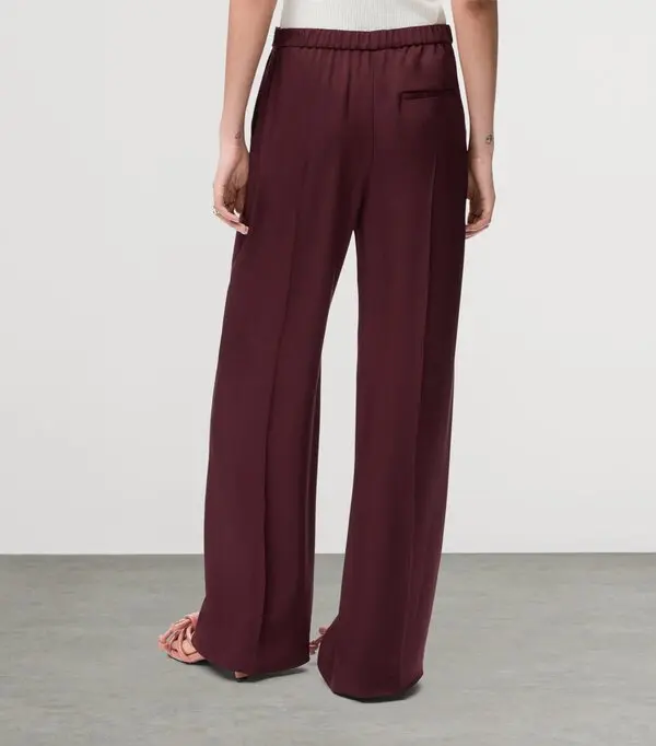 Loewe Silk Wide-leg Trousers