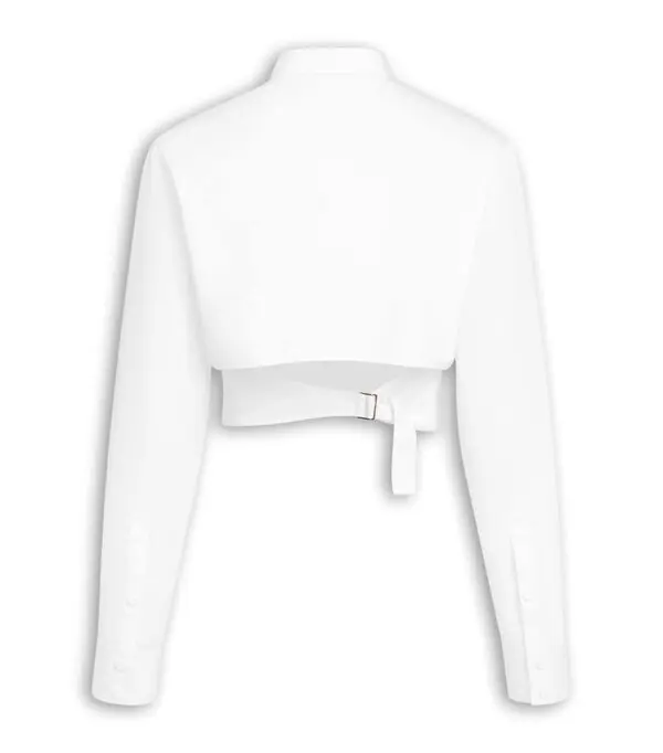 Alaïa Cotton Cropped Shirt