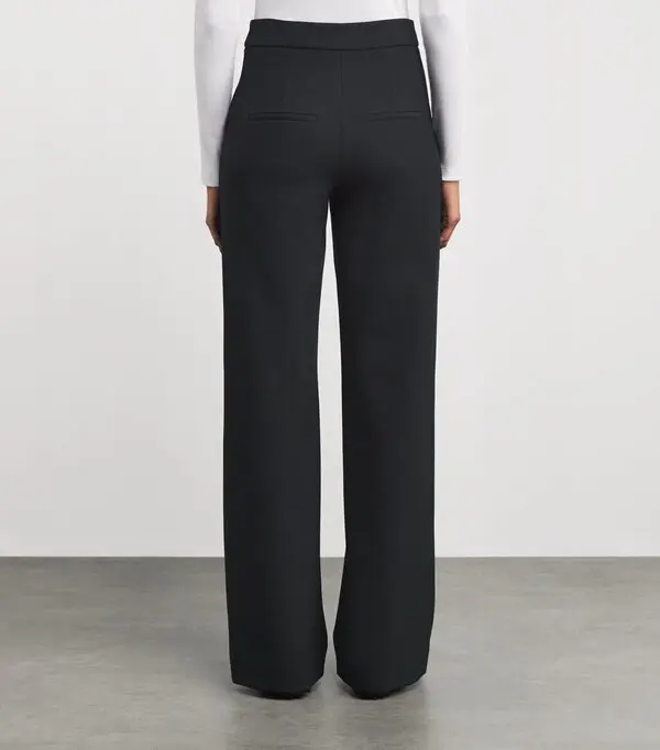 Veronica Beard Tonelli Wide-leg Trousers - Black