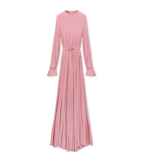 Loewe Jersey Draped Maxi Dress