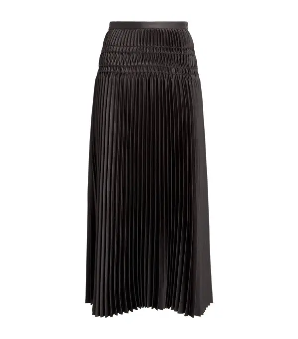 JOSEPH Hayes Midi Skirt - Brown
