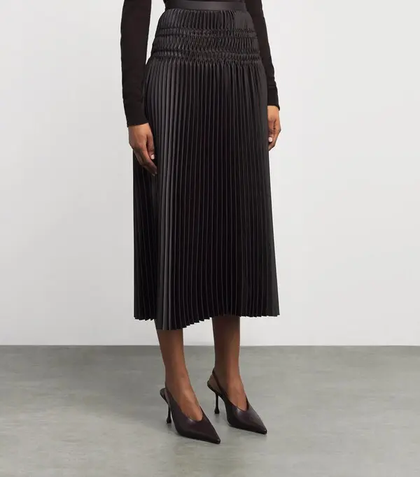 JOSEPH Hayes Midi Skirt - Brown