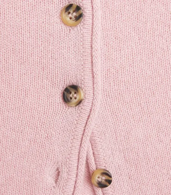 ME+EM Cashmere Knit Cardigan - Pink