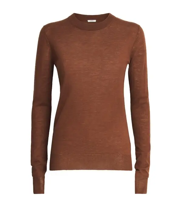 JOSEPH Cashair Round-neck Sweater