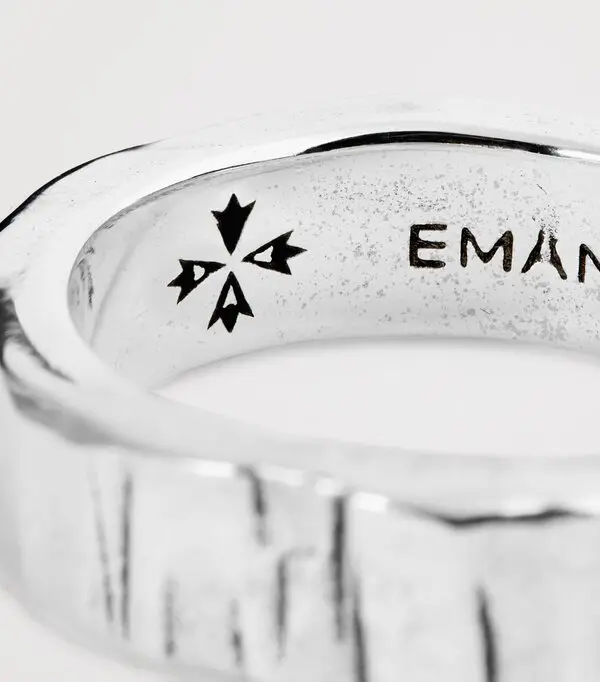 Emanuele Bicocchi Hammered Band Ring