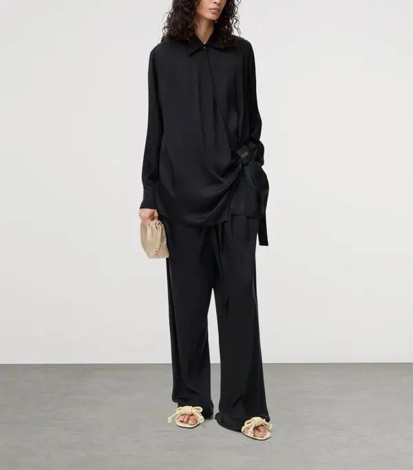 Loewe Silk Draped Shirt