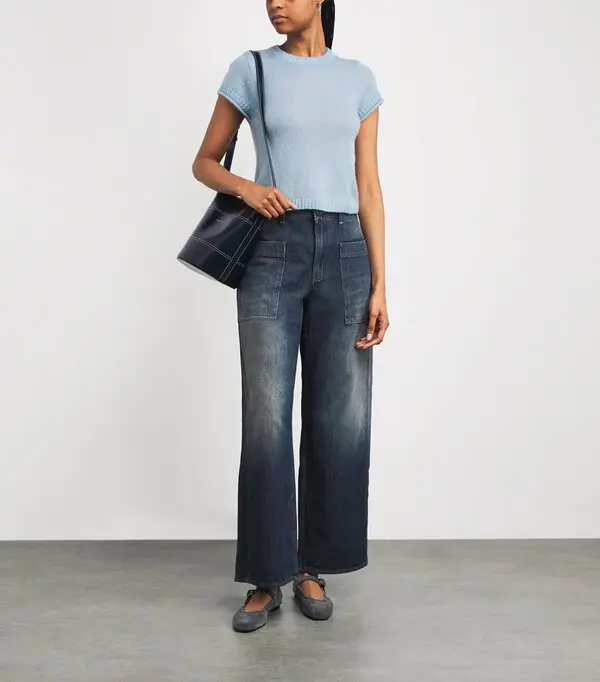 ME+EM Patch Pocket Relaxed Jeans