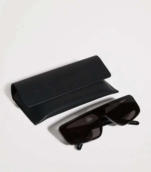 Rick Owens Geometric Performa Sunglasses - Black
