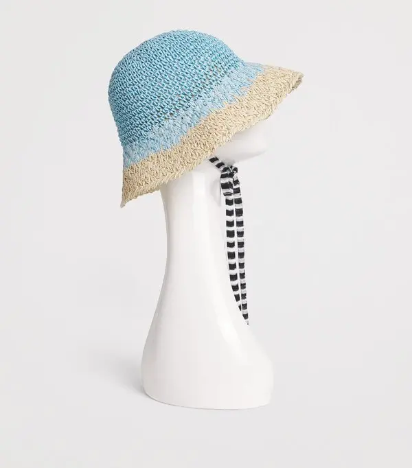 Missoni Straw Hat With Tie Detail