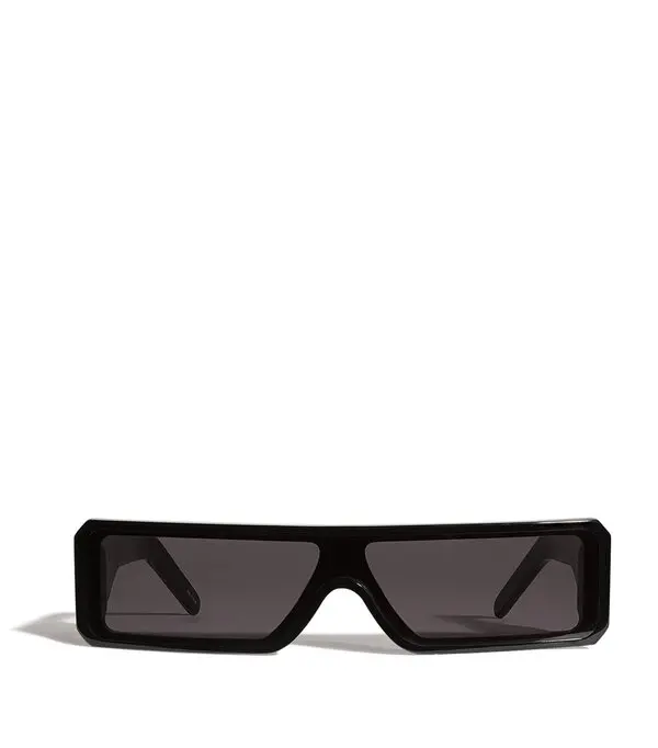 Rick Owens Geth Sunglasses - Black