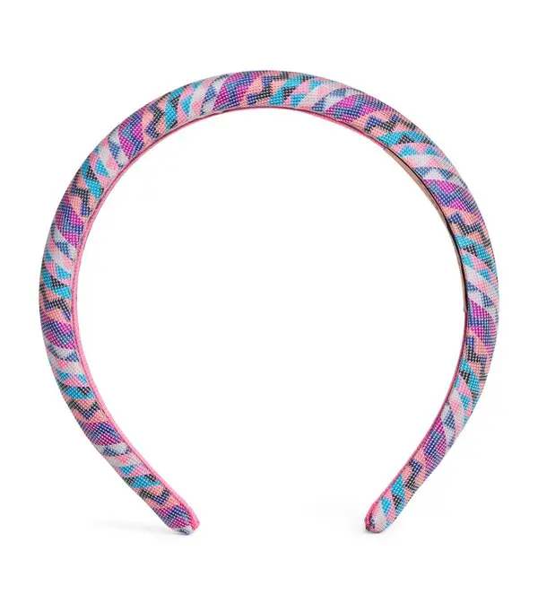 Missoni Zigzag Headband - Pink