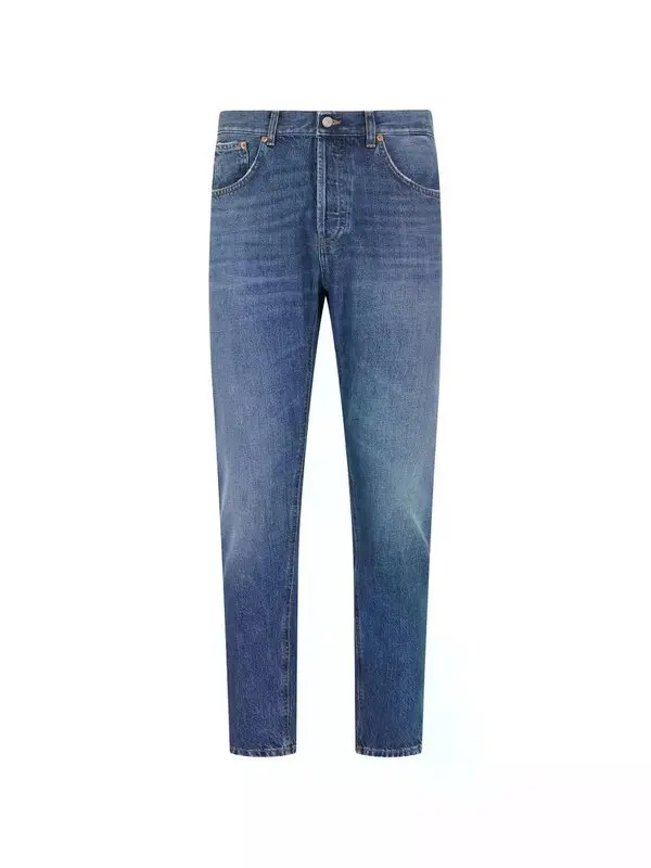 DONDUP Five-pocket Tapered Jeans