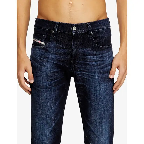 DIESEL® D-strukt 0adbl Slim-leg Denim Jeans - 01