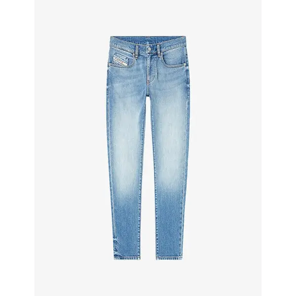 DIESEL® D-strukt 0adbk Slim-leg Denim Jeans - 01