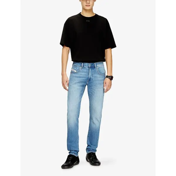 DIESEL® D-strukt 0adbk Slim-leg Denim Jeans - 01