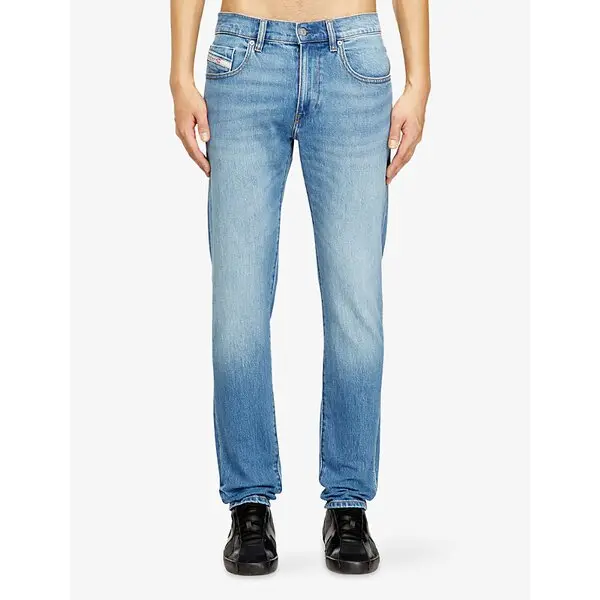 DIESEL® D-strukt 0adbk Slim-leg Denim Jeans - 01