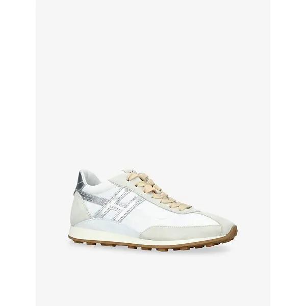Hogan H699 Leather And Suede Trainers