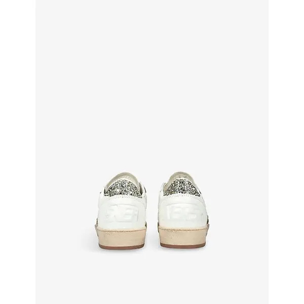 GOLDEN GOOSE Ball Star Leather Trainers - White/comb