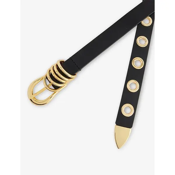 DEHANCHE Hollyhock Rivet Leather Belt