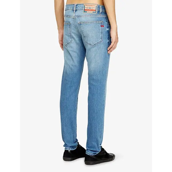 DIESEL® D-strukt 0adbk Slim-leg Denim Jeans - 01
