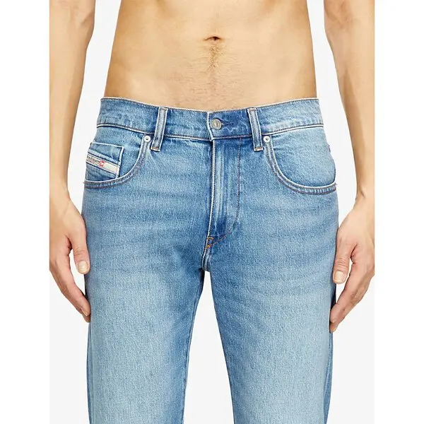 DIESEL® D-strukt 0adbk Slim-leg Denim Jeans - 01