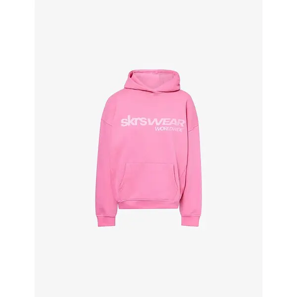 SISTERS & SEEKERS Seekers Wear Printed Cotton-blend Hoodie - Pink